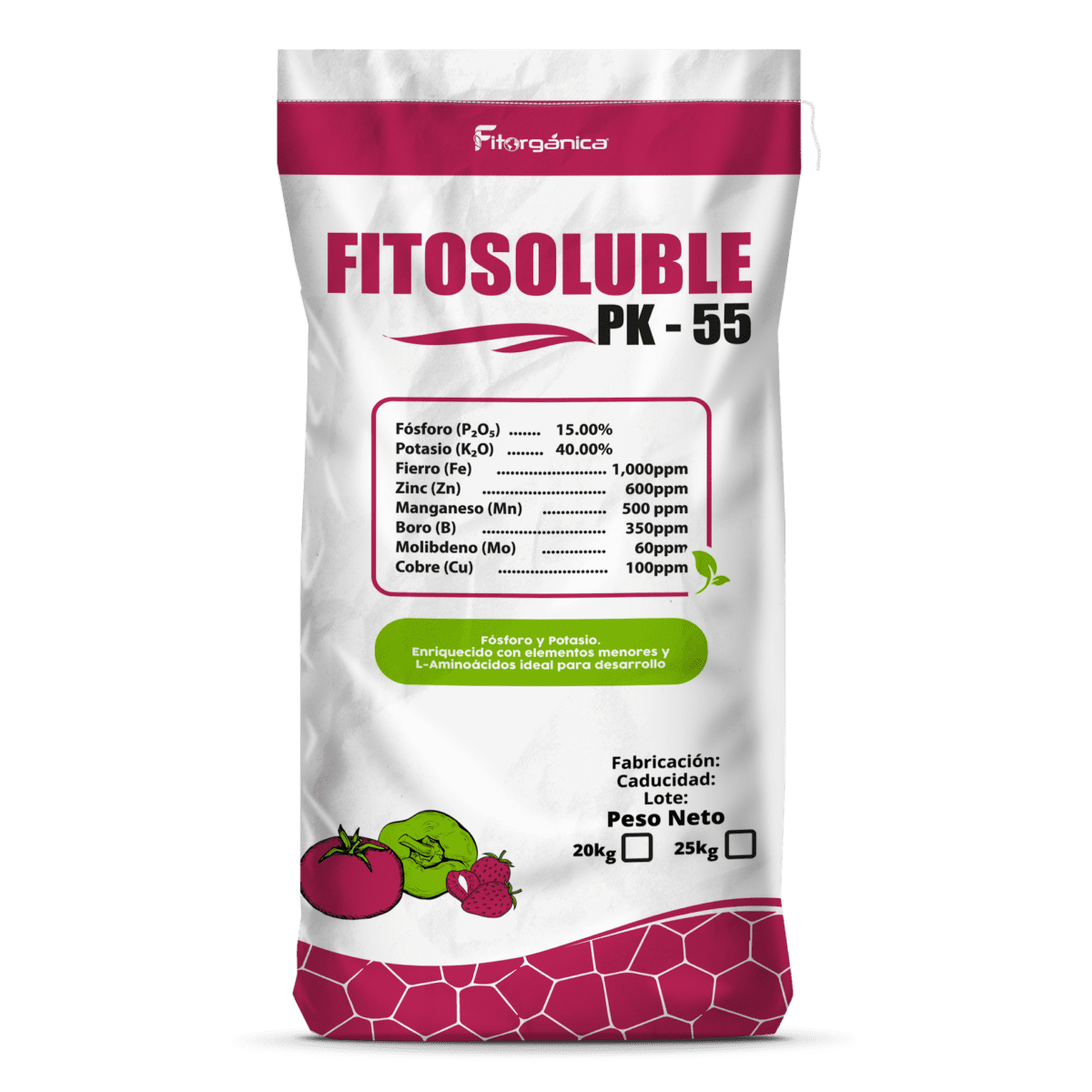 FITOSOLUBLE PK55 – Fitorgánica